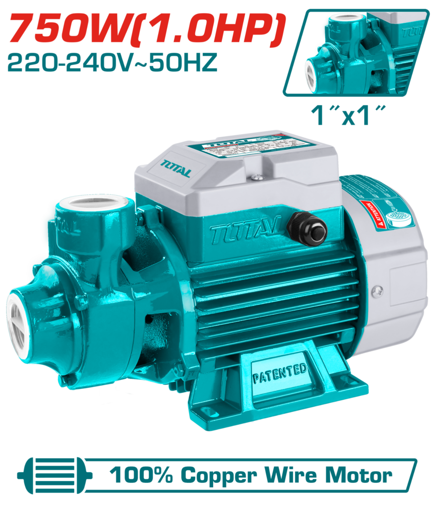 Máy bơm nước hiệu Total TWP17506 cs 750W (1.0HP) - TPC Việt Nam